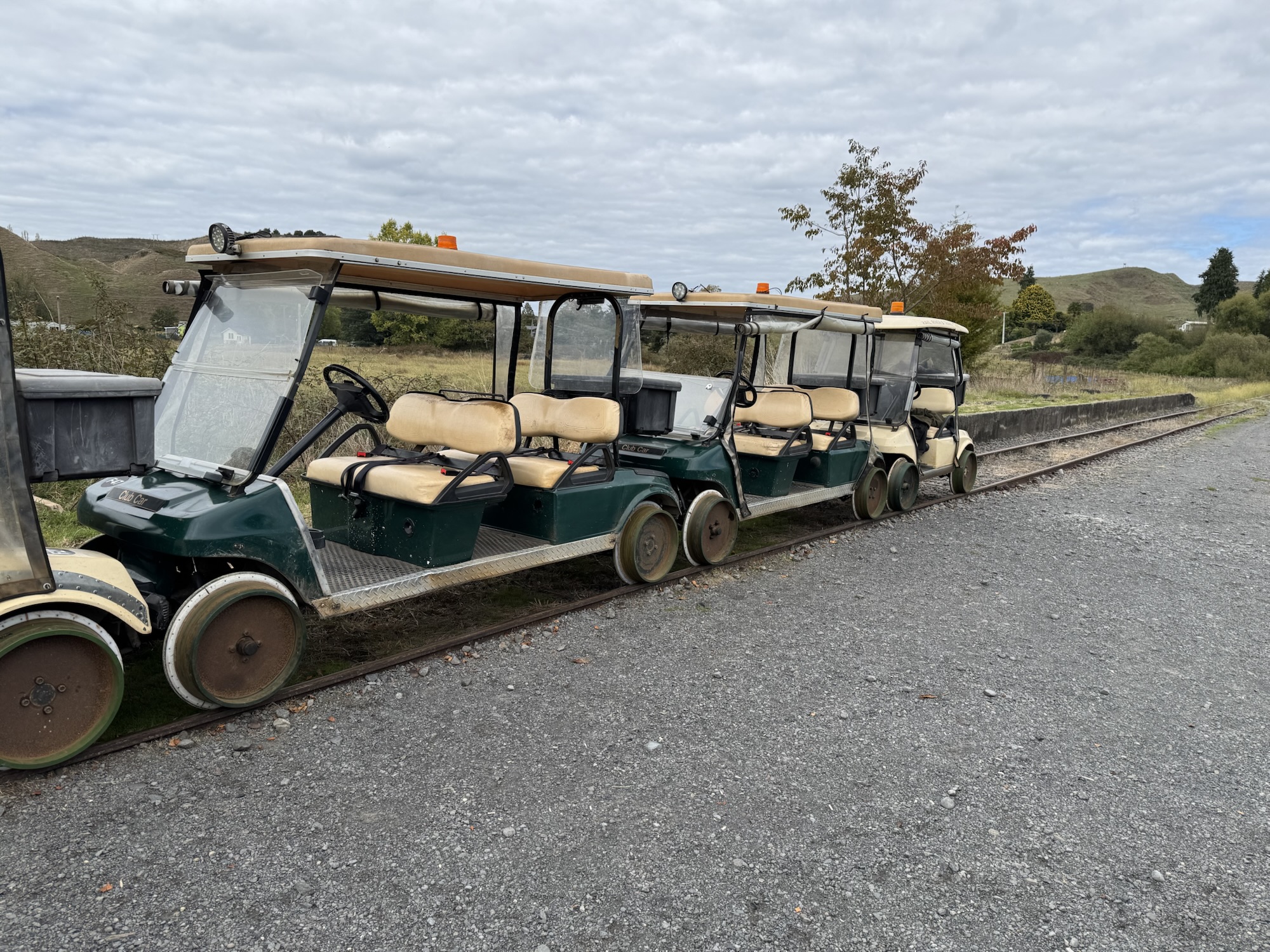 Rail carts through the “Forgotten World” – Flying Pig Diaries